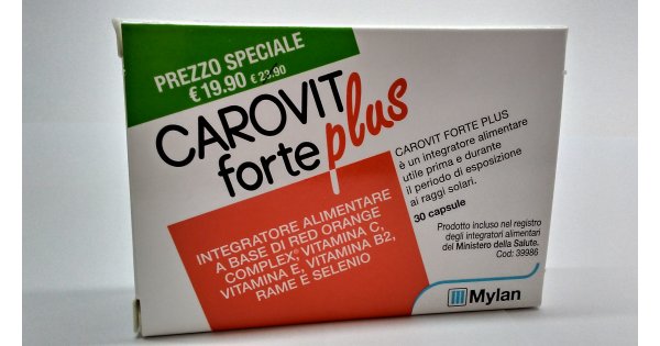 CAROVIT FORTE PLUS 30CPR NF