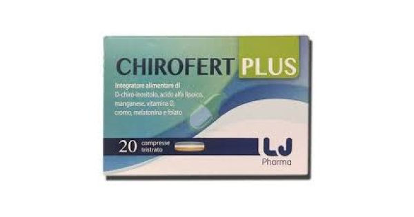 CHIROFERT PLUS per l'ovaio policistico 20 compresse tristrato