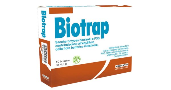 BIOTRAP integratore benessere intestinale 10 bustine